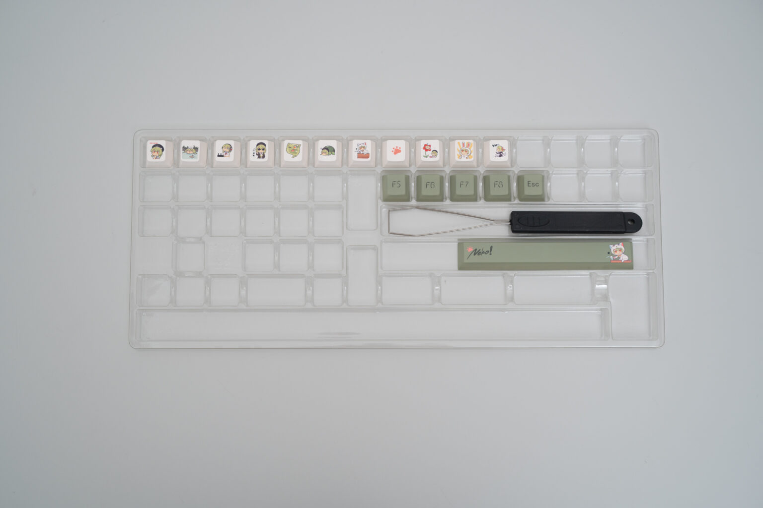 NEKO Touch Keycaps：立体的で可愛らしいデザインが目を引くキーキャップセット | Xrosshair