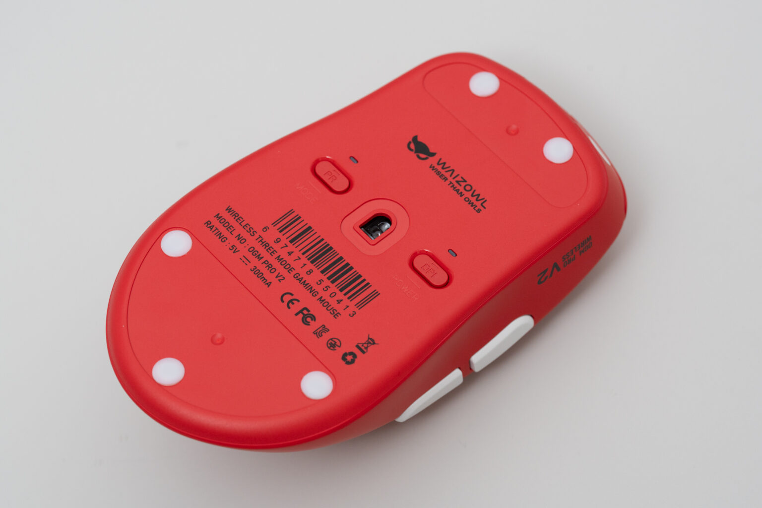 Waizowl OGM PRO V2 レビュー：前作から大幅な進化を遂げた軽量8Kポーリングレートのハーフエルゴマウス | Xrosshair