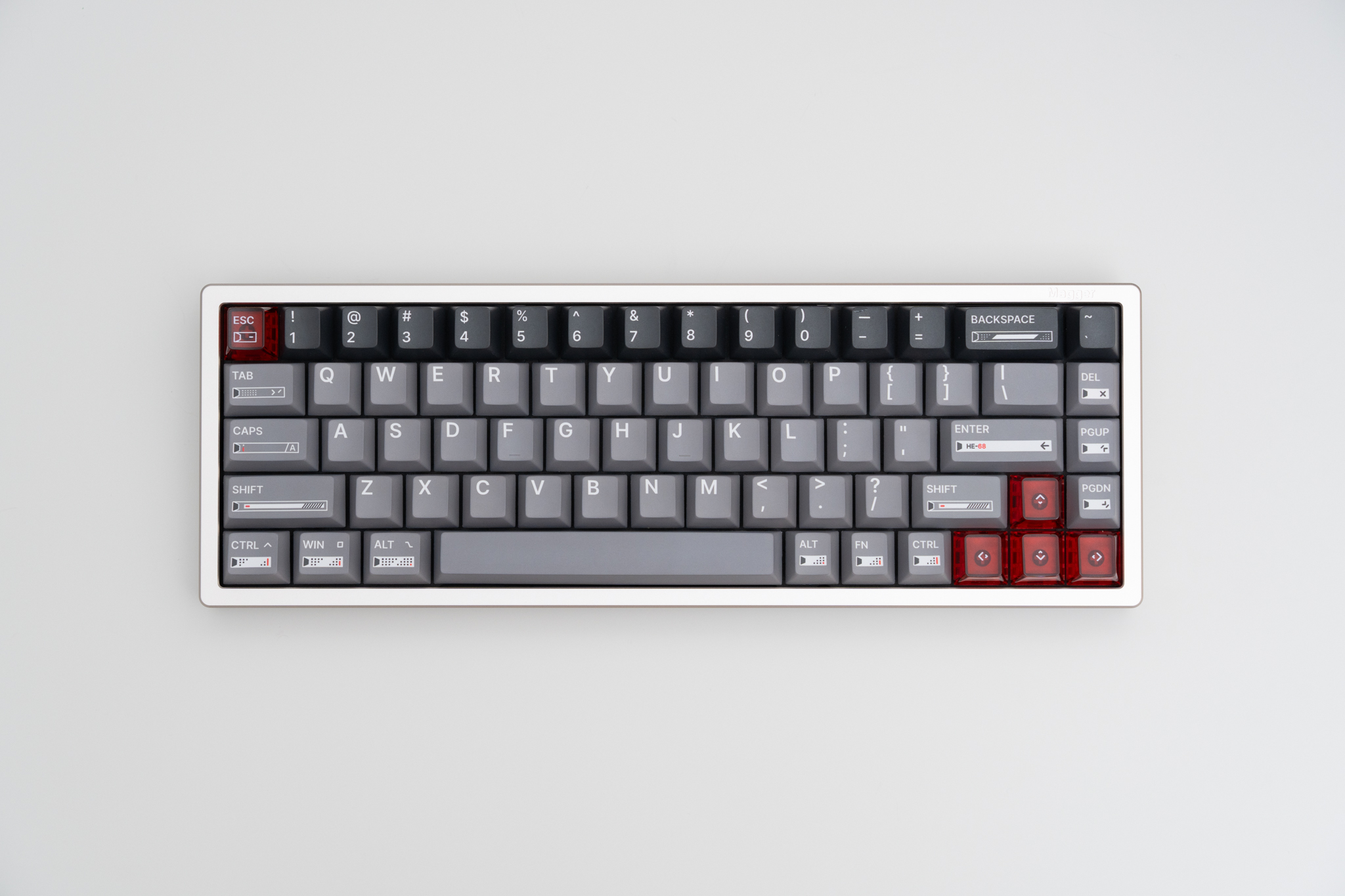 LUMINKEY Magger 68 HE Performance レビュー：19,800円の高品質＆高性能なラピッドトリガー対応キーボード ...