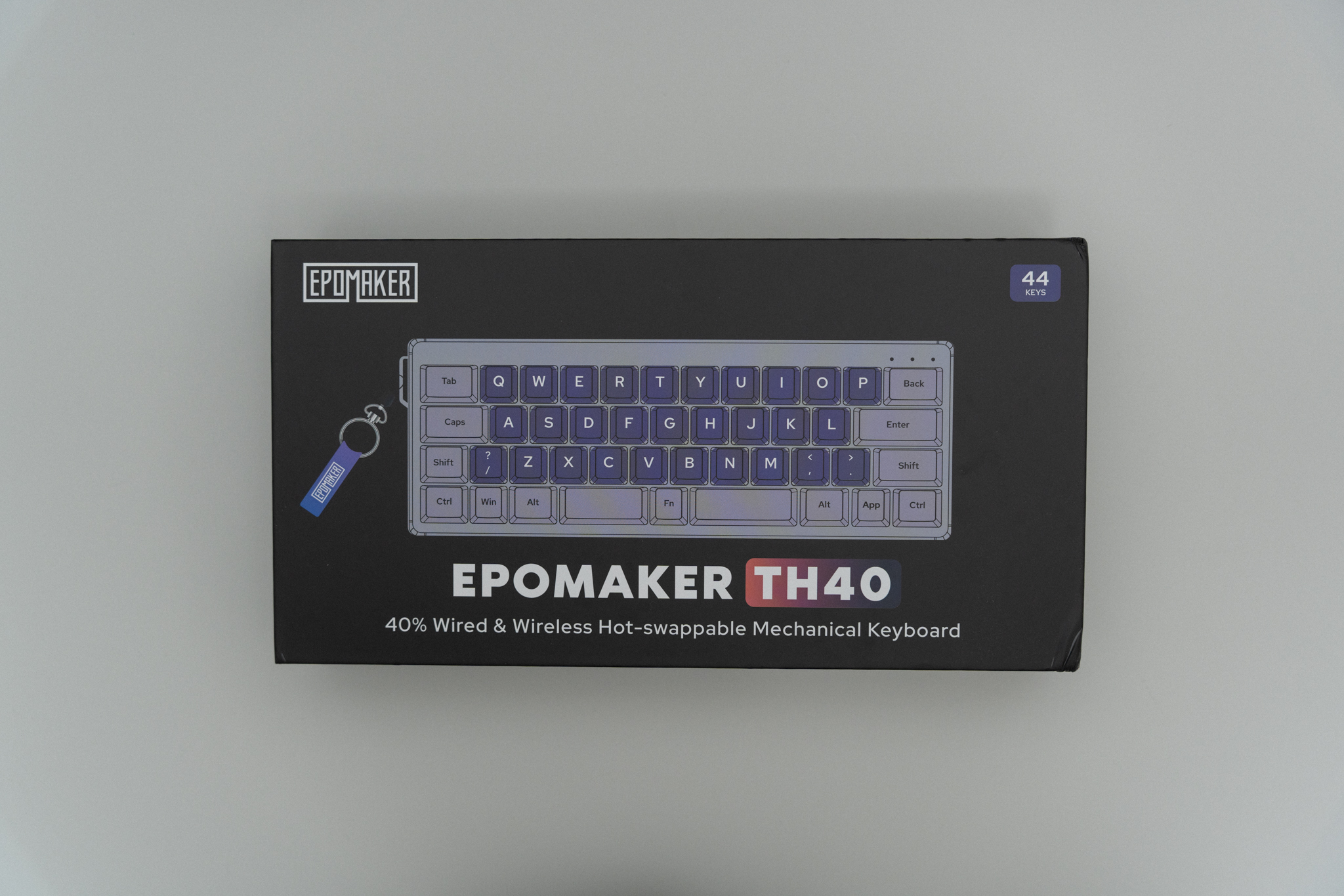 EPOMAKER TH40 レビュー：分割スペースバー＆VIA対応のコンパクトな40％キーボード | Xrosshair
