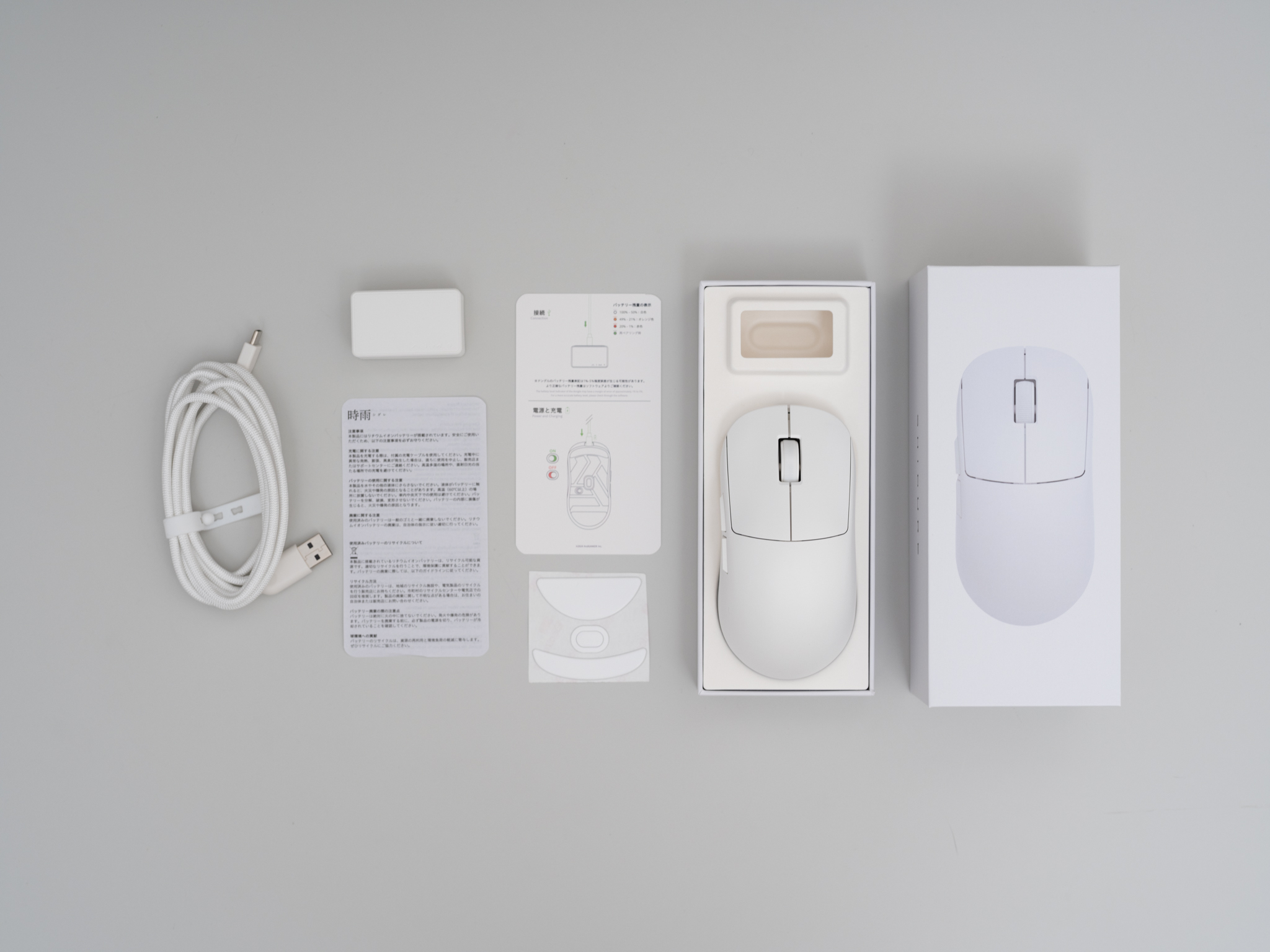 AIM1 時雨レビュー：約47gと軽量ながら高耐久、オールホワイト/ブラックのハイハンプマウス | Xrosshair